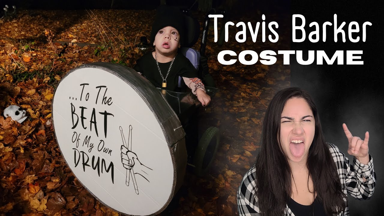 Travis Barker Costume | Wheelchair Halloween Costume | How To Make A ...