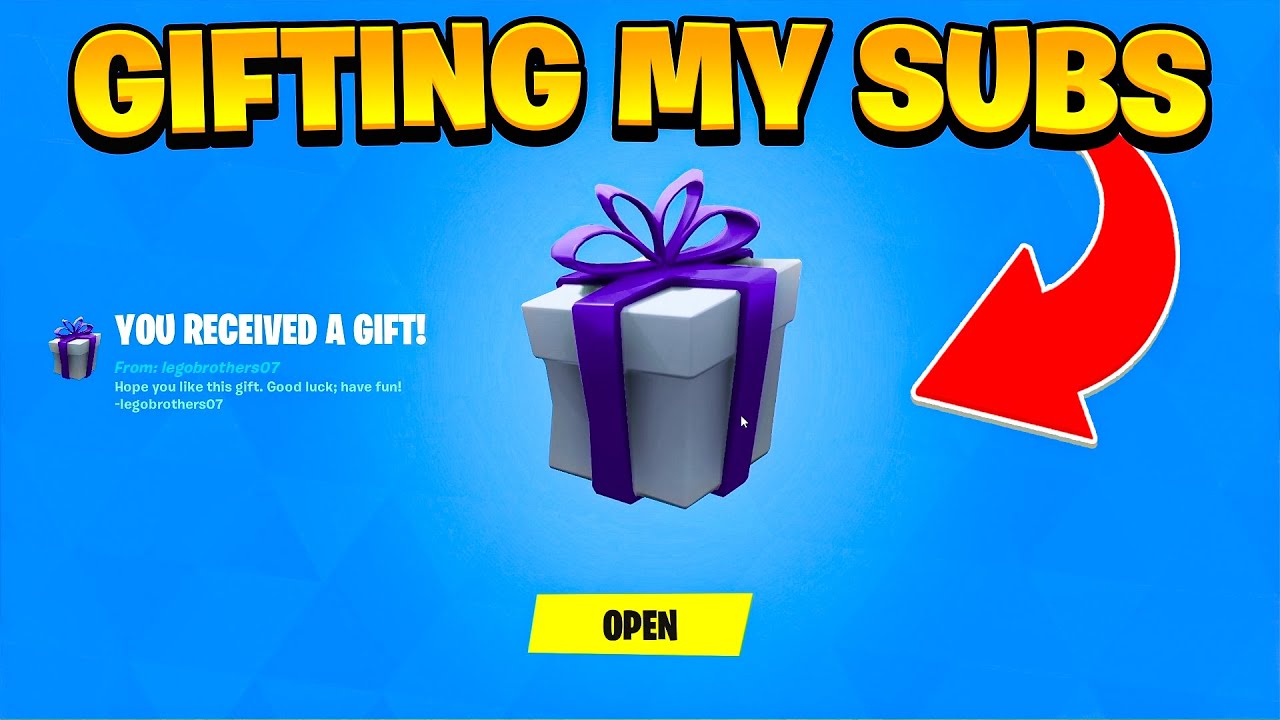 CLICK THIS VIDEO FOR A GIFT IN FORTNITE! #Shorts - YouTube