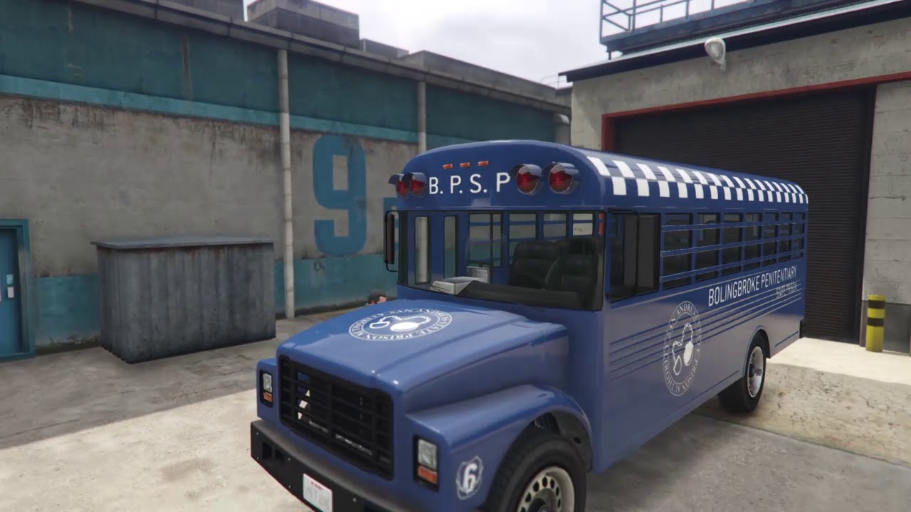 GTA 5 - SPAWN BUS PÉNITENTIAIRE - YouTube