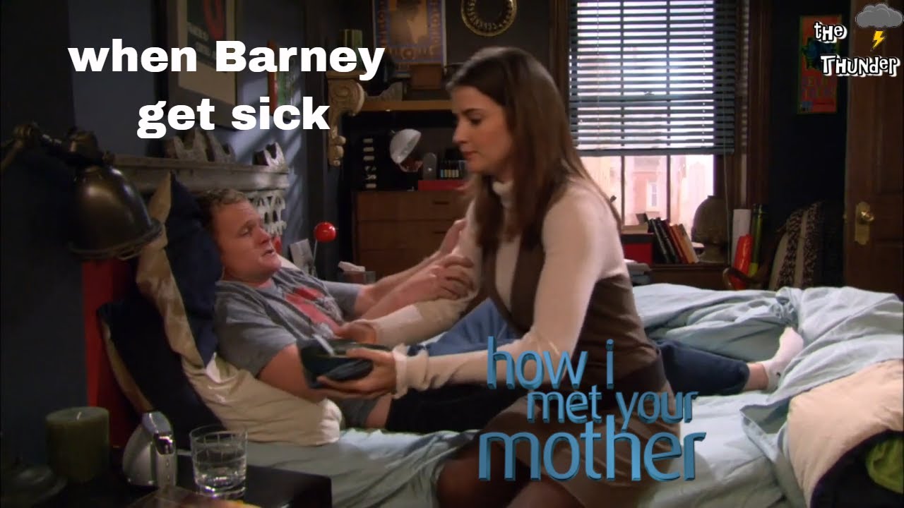 How.I.Met.Your.Mother | Season 2 | when Barney is sick - YouTube