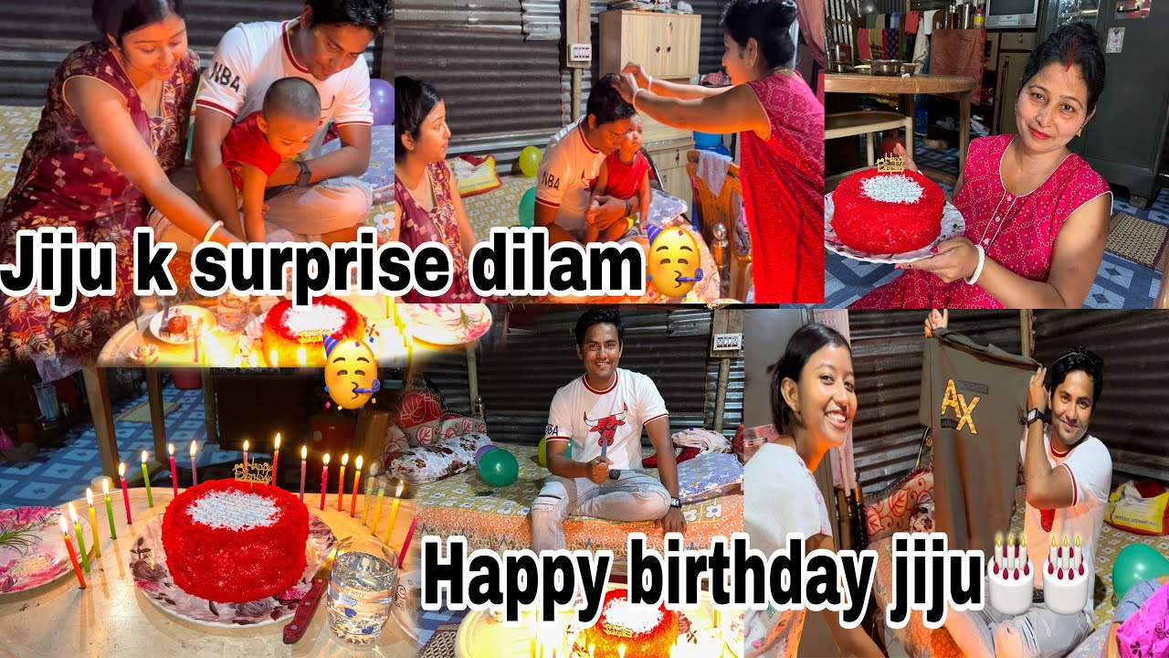 || Jiju K Surprise Dilam🥳 || Happy Birthday Jiju 🎂🎂 || - YouTube