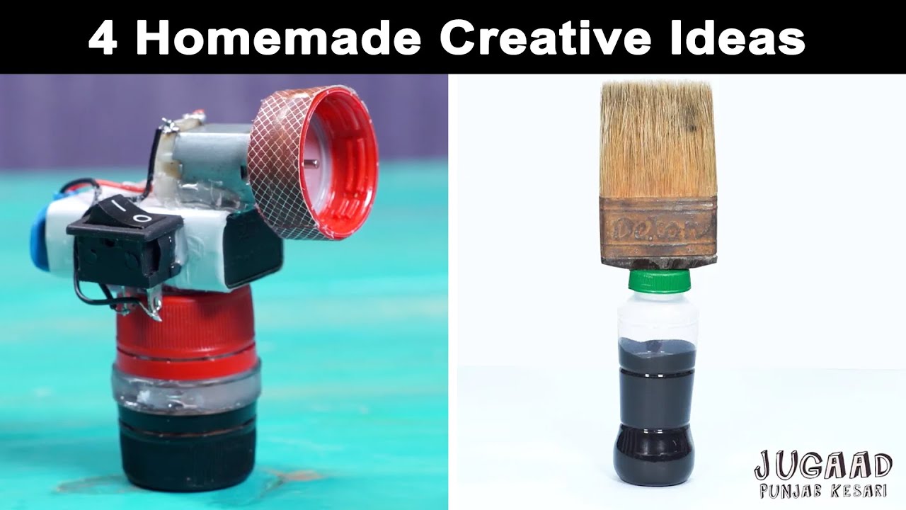 4 Homemade Creative Ideas - YouTube
