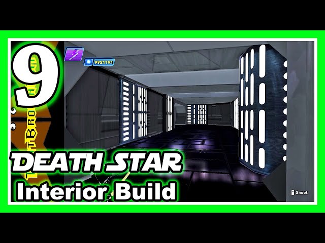 Star Wars Death Star Interior Death Star Hall Matte Painting By