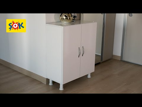 2 Kapaklı 4 Bölmeli Ayakkabılık hem ŞOK'ta hem de Cepte ŞOK'ta #ŞOKUcuz!