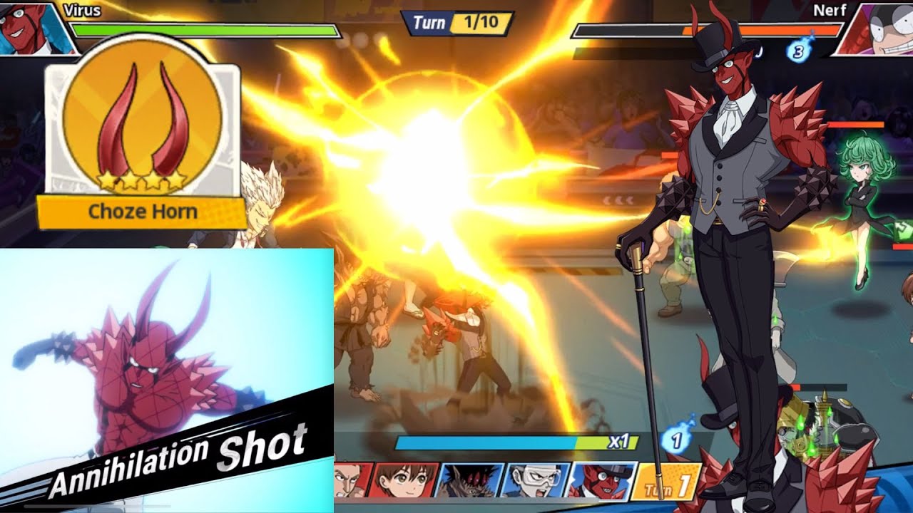 I've Lost Control 4 Star KeepSake Choze Horn | One Punch Man The ...