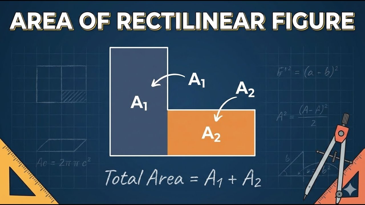Area of Rectilinear Figures. 📐 - YouTube
