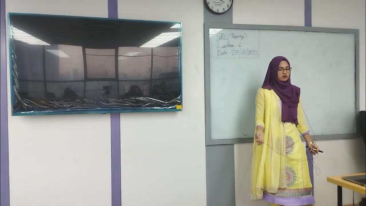 Structured Programming Language | Lecture-6 | Theory | Ayesha Siddique | University of Scholars ...