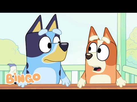 Bingo Gets a Silly Name Change 🤣 | Dad Teases Bluey and Bingo! | Bingo - Official Channel