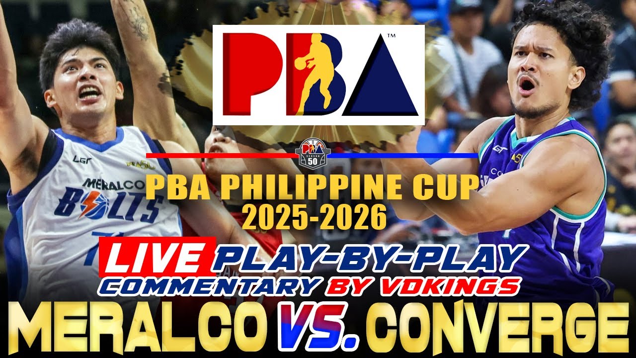 MERALCO VS CONVERGE | PBA Philippine Cup 2025-26 | Pba Live Score ...