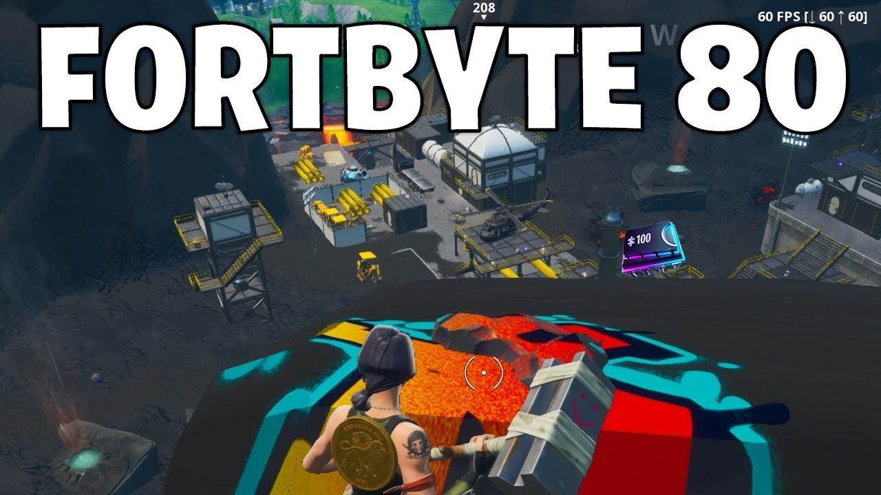 Fortbyte 80 Location - Fortnite - YouTube