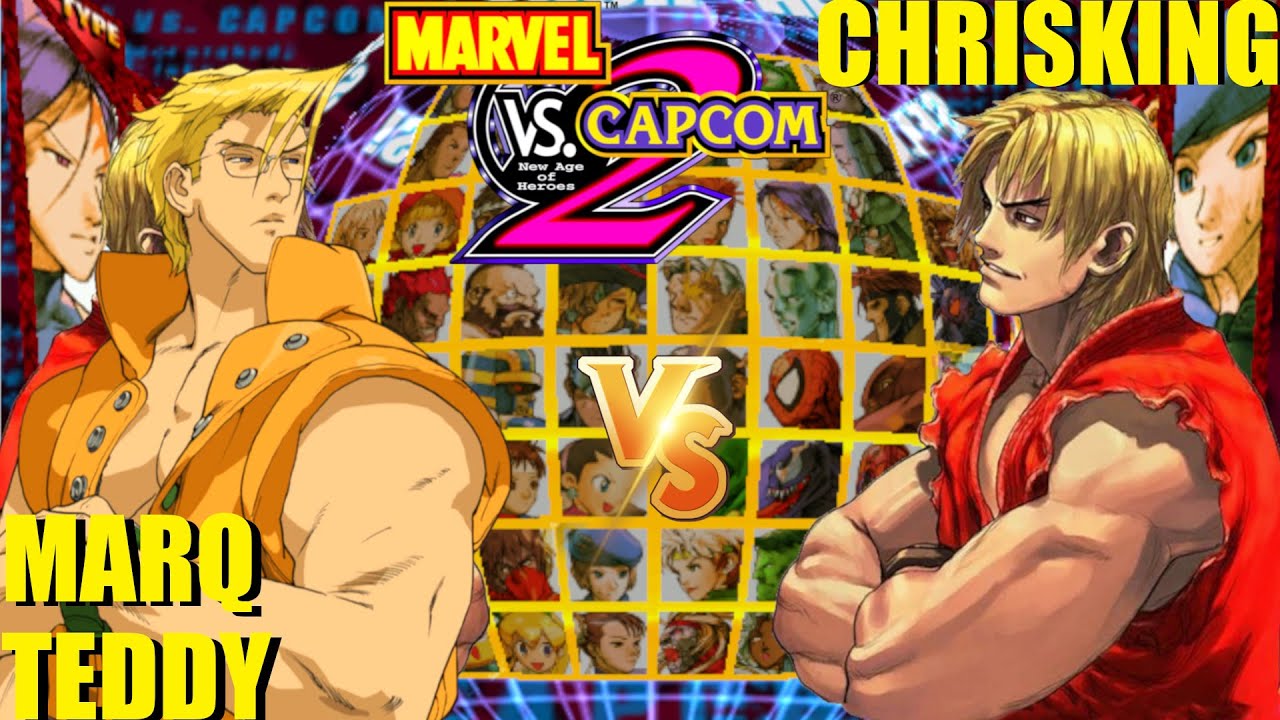 MvC2 Mvci Umvc3 CHRISKING vs MARQ TEDDY pt 2 - YouTube