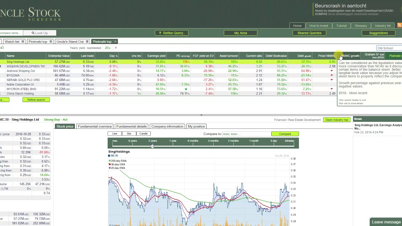 Uncle Stock Get Investment Ideas - YouTube