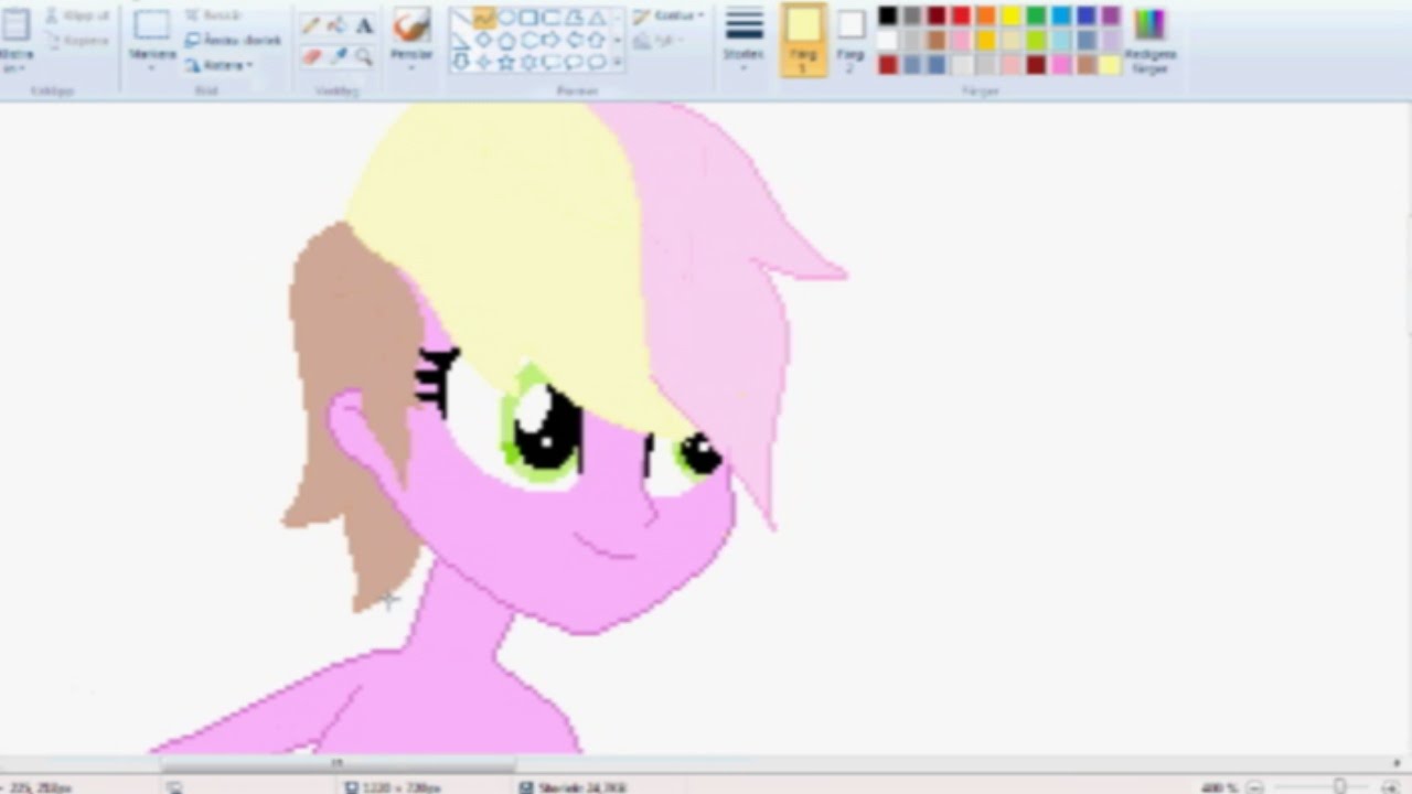 Oc eqg base Speedpaint - YouTube