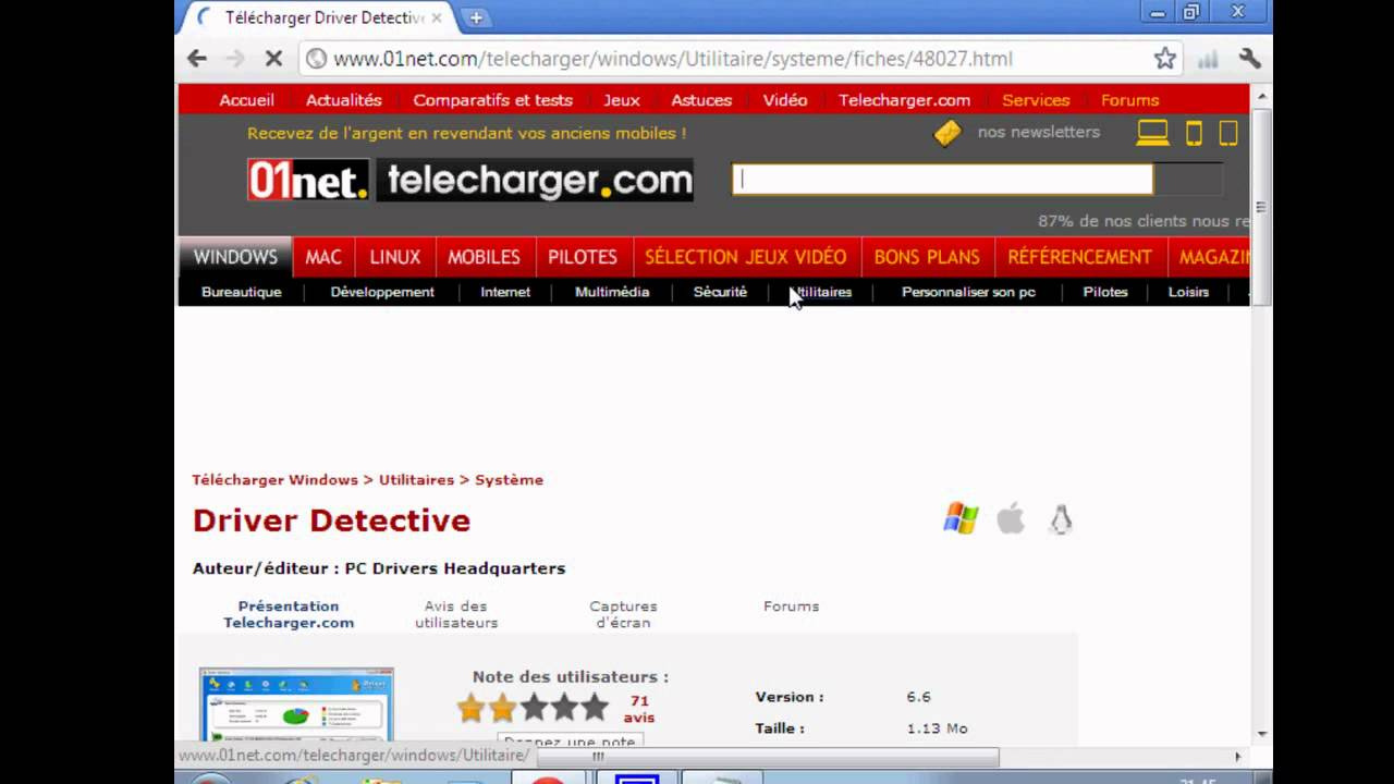 tutorial common telecharger detective driver gratuitement - YouTube
