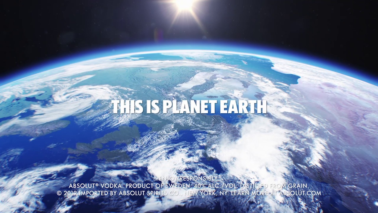 Absolut Planet Earth's Favorite Vodka 30 Second 16x9 - YouTube