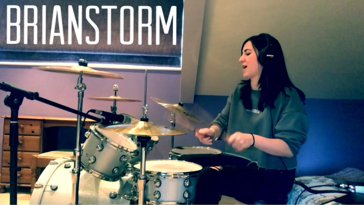 Arctic Monkeys- Brianstorm Drum Cover - YouTube