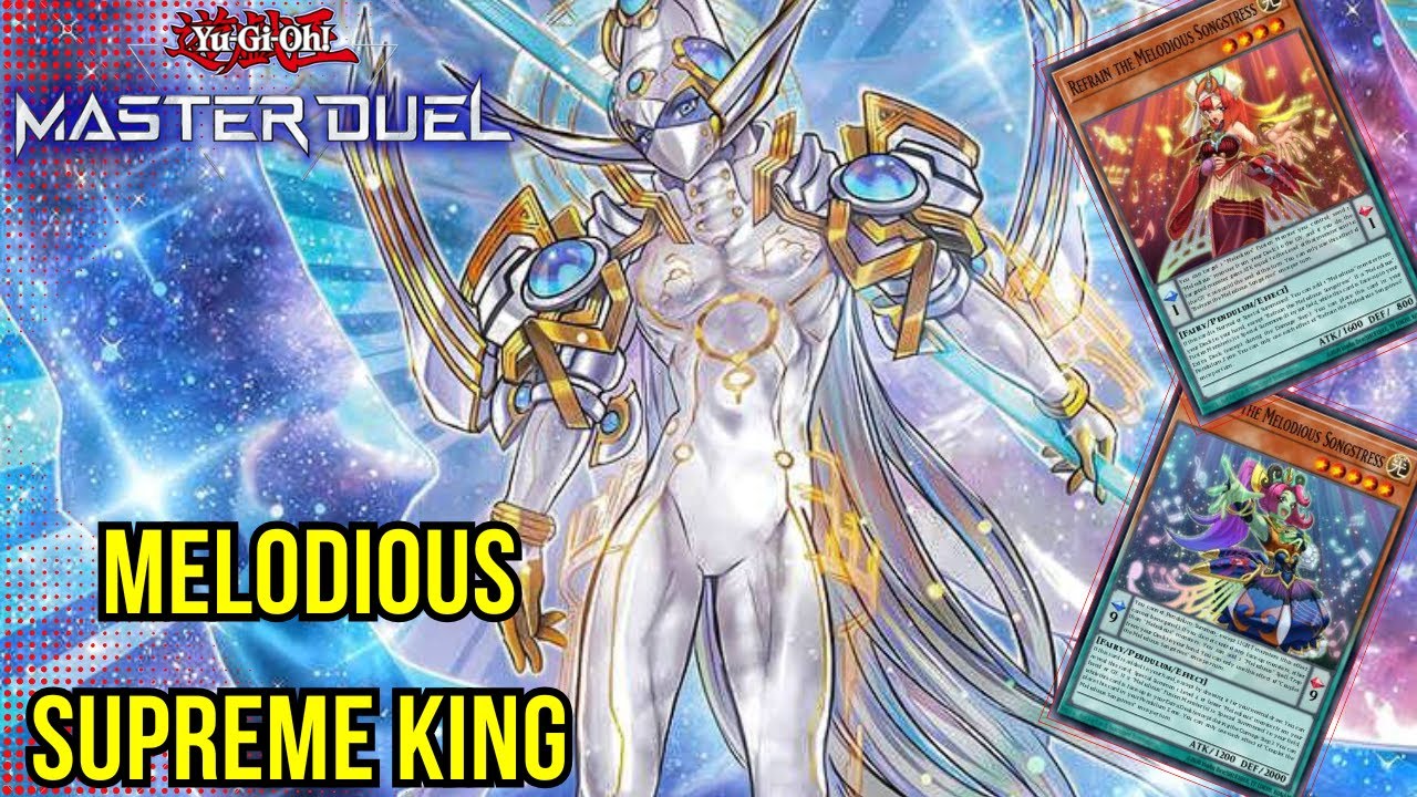 SUPREME KING MELODIOUS COMBO TUTORIAL - Yu-Gi-Oh Master Duel - YouTube