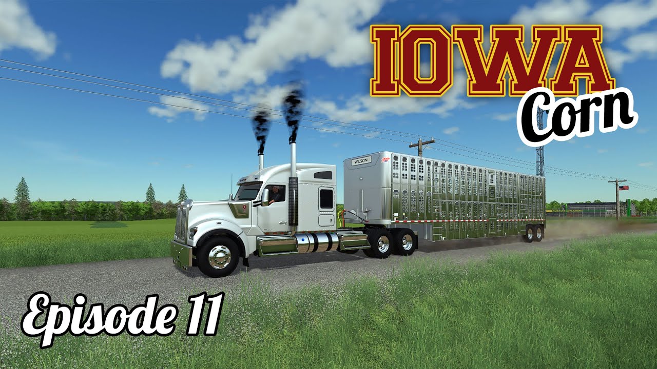 The Sheep are Here! - Flint Hills - Iowa Corn - Episode 11 - FS19 - YouTube