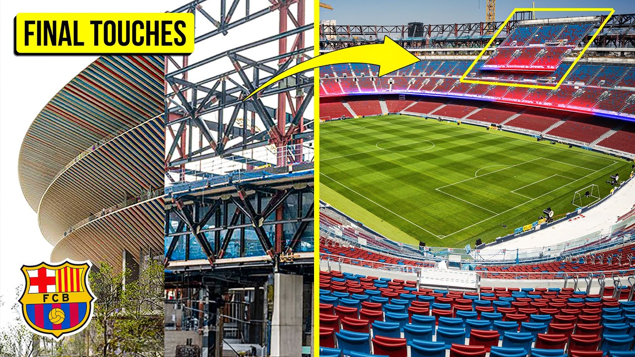 Camp Nou Renovation Update! 😱 Stunning Progress (August 23, 2025)🔥 ...