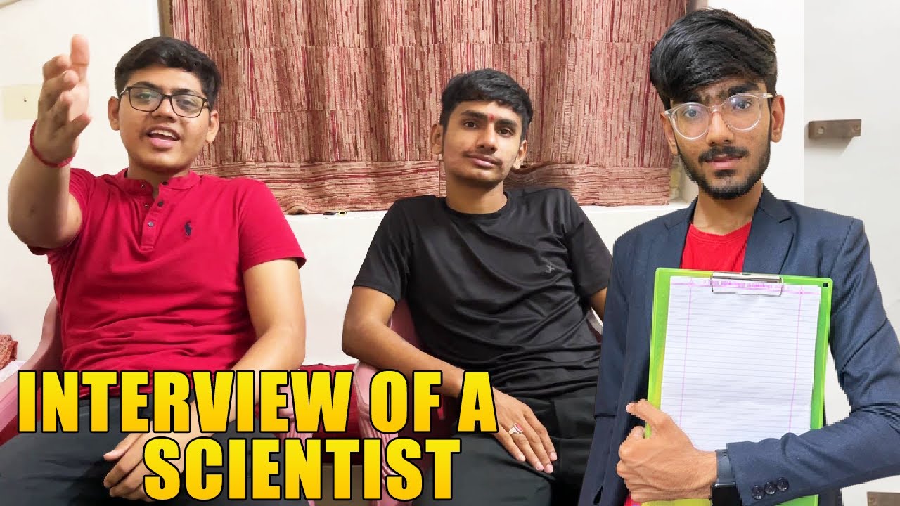 Interview Of A Scientist | Scientist Ka Interview | Vlogger Jigs - YouTube