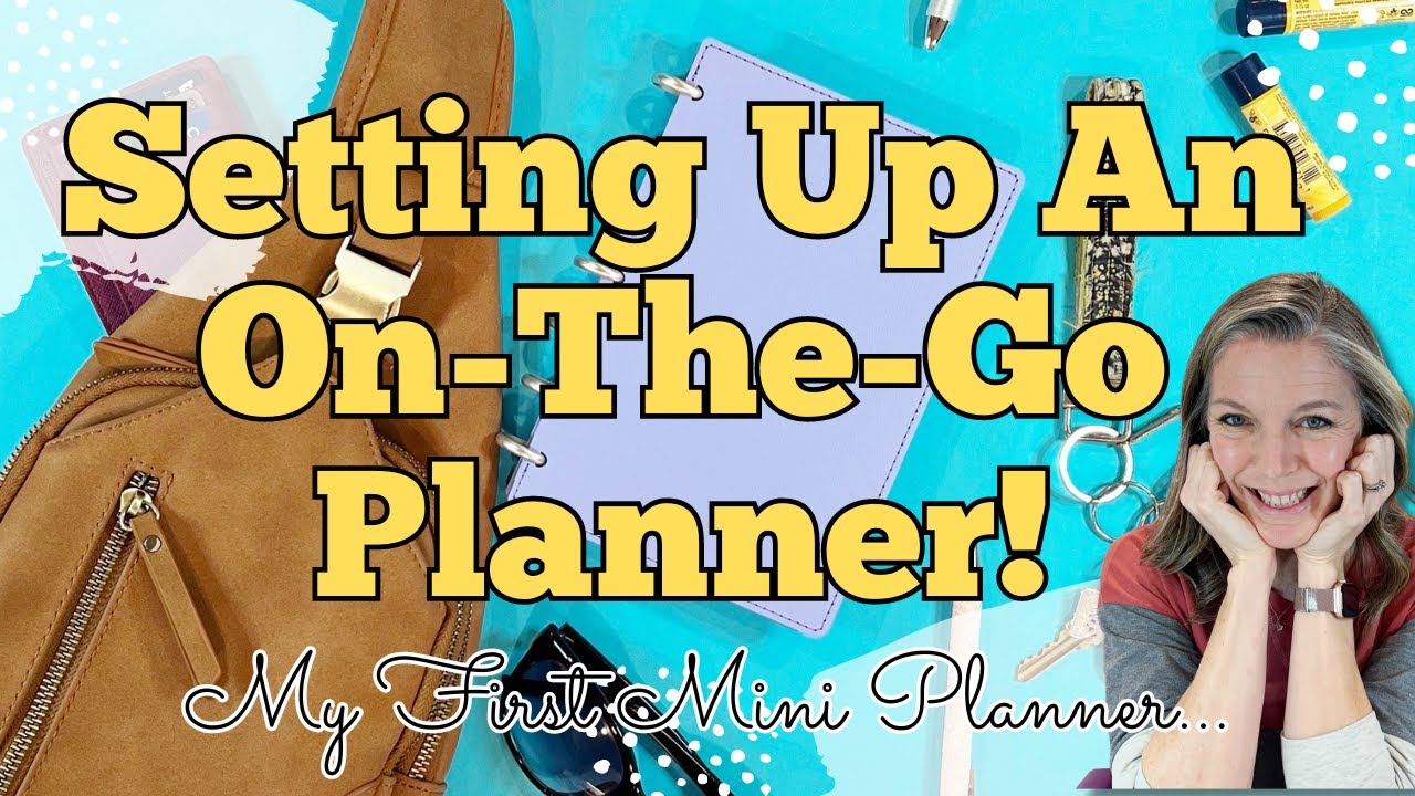 Setting Up A On-The-Go Planner || Mini Planner || Planner Setup - YouTube