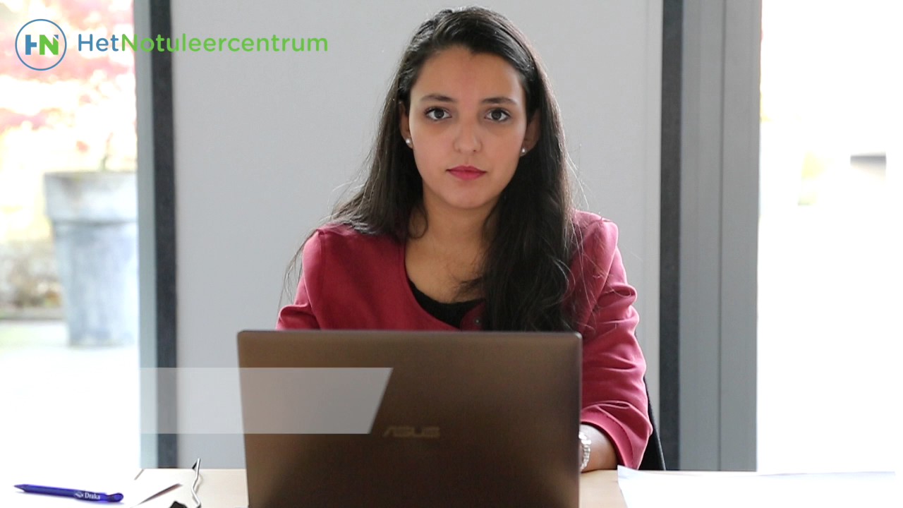 Professioneel notuleren 01 Volgorde agendapunten in de notulen - YouTube