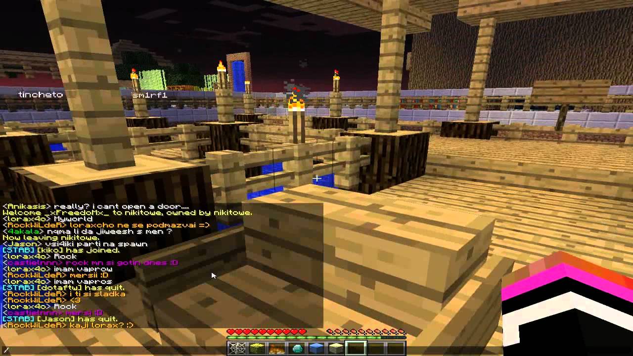 Minecraft: Minecraft Bulgaria Server Tour w/ FreedoM and BornGod - YouTube