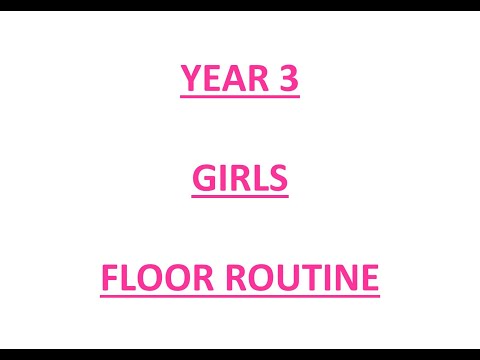 EUROPA CLUB CHAMPIONSHIPS - FEBRUARY 2020 - Year 3 - Girls - Floor Routine