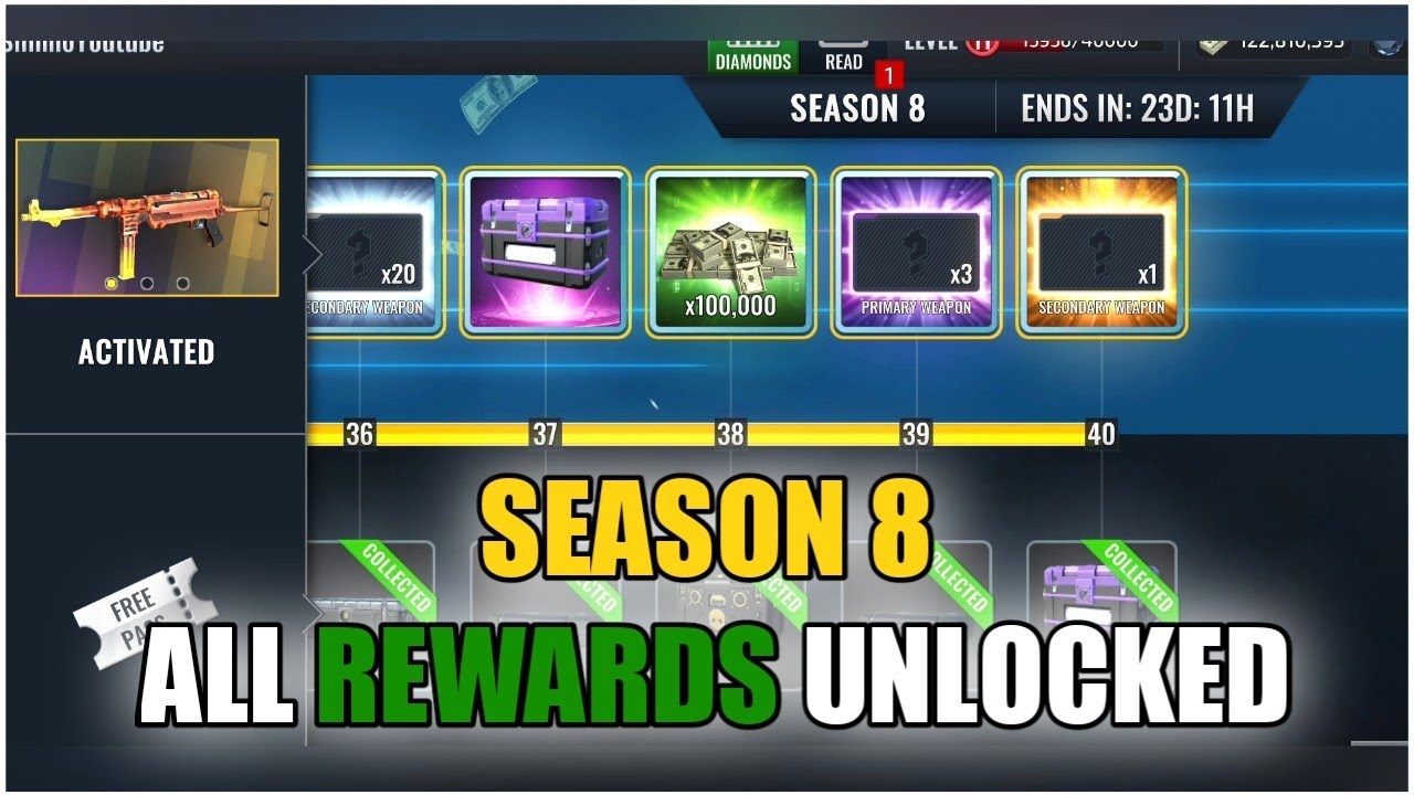 Armed Heist - *New* SEASON 8 Heist PASS🔥| ALL Rewards (No Mod apk ...