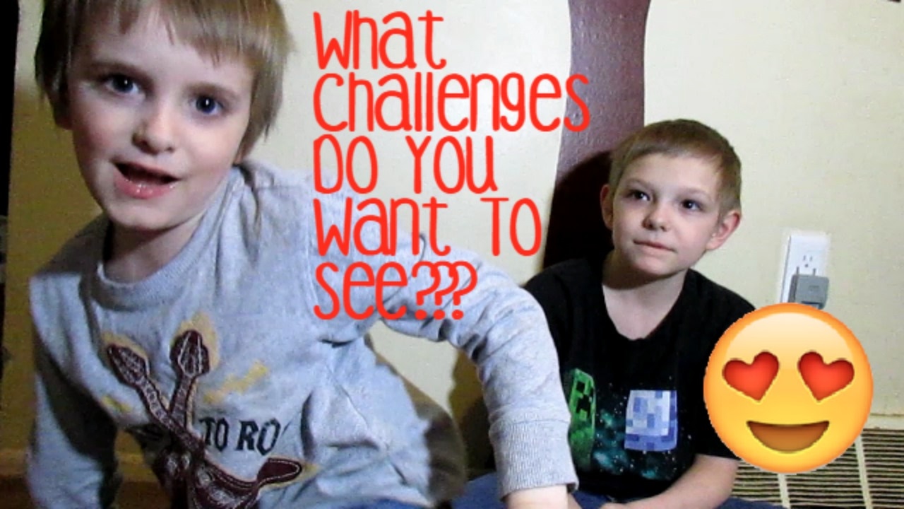 Kids Really Want To Do Challenges! Vlog #8 - YouTube