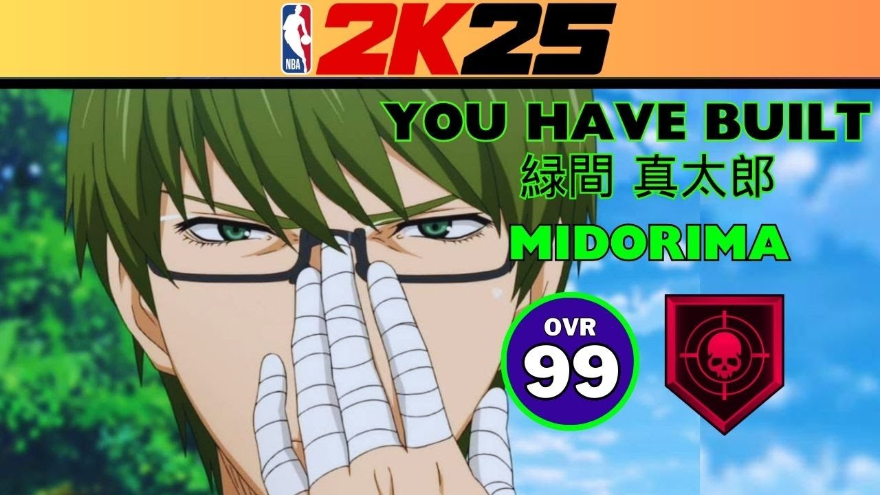 BEST SHOOTING BIG BUILD??? | NBA 2K25 SHINTARO MIDORIMA KNB BUILD ...