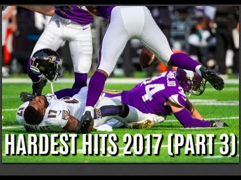 Hardest Hits of the 2017-18 NFL Football Season (Part 3)
