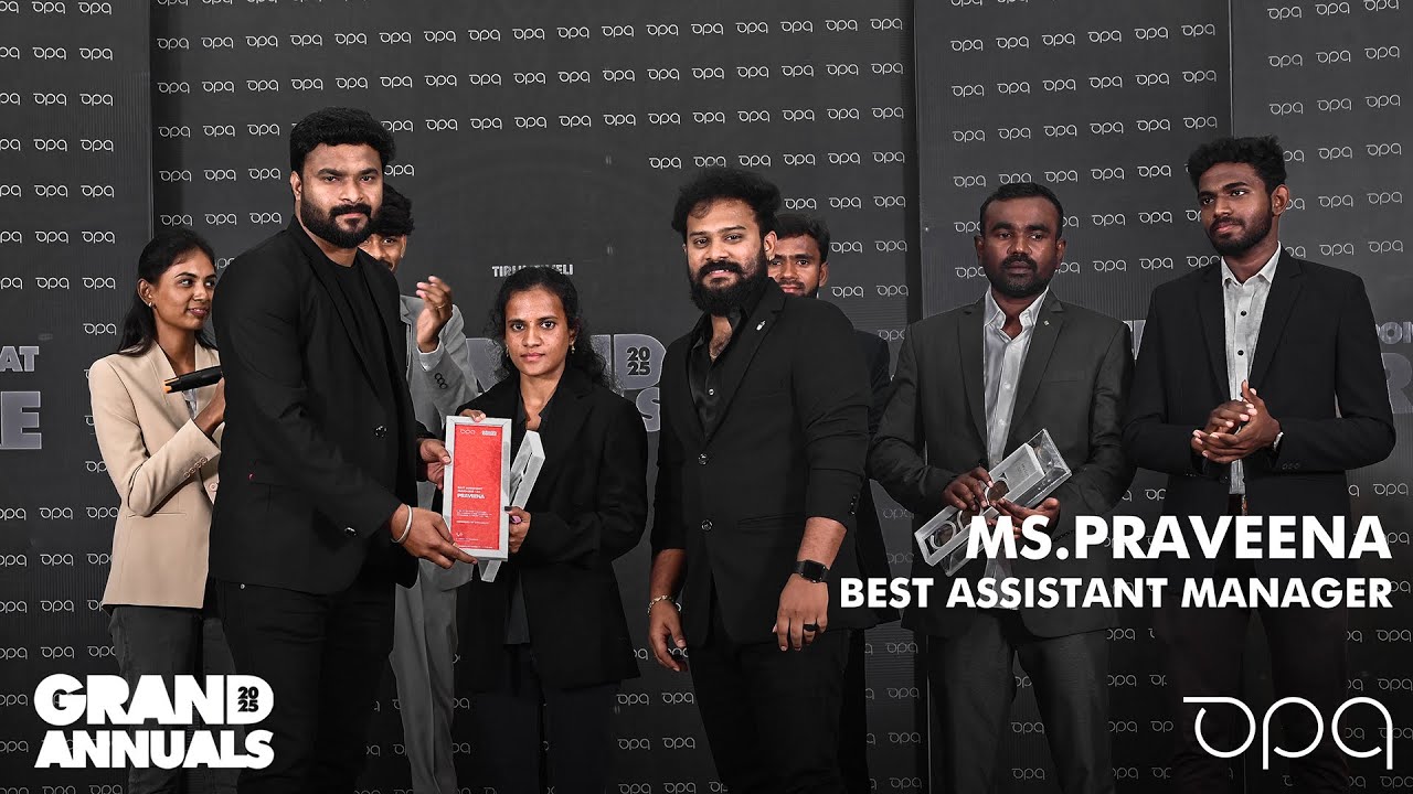 BEST ASSISTANT MANAGER '24' - '25 | JNA AWARDS 2025 - YouTube