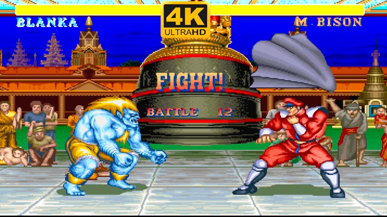 BLANKA Longplay Street Fighter II Champion Edition 4K HD 60 FPS - YouTube