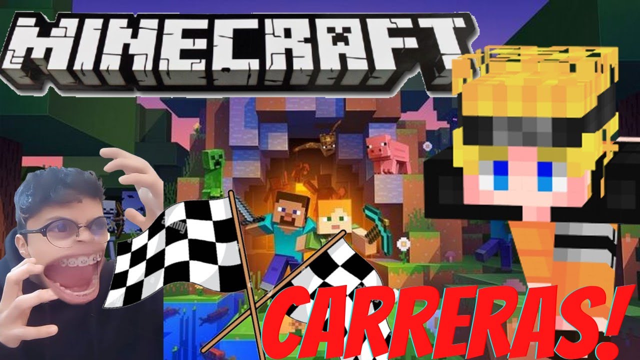 🤣CARRERAS MINECRAFT CON AMIGOS 🤣 - YouTube
