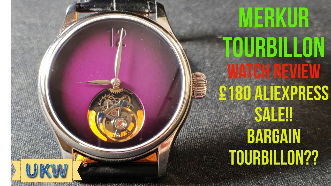 £180 TOURBILLON (Aliexpress Sale)?! Merkur Watch Review – Too Good to ...