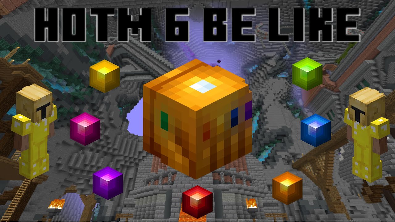 When you get Hotm 6 (Hypixel Skyblock) - YouTube