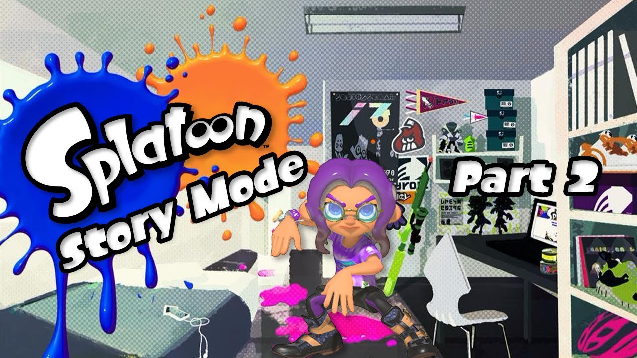 Splatoon Story Mode Playthrough Part 2 - YouTube