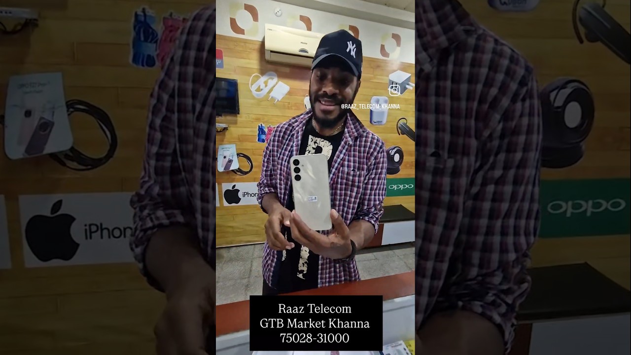 Samsung A16 5G🤩 Raaz Telecom GTB Market Khanna 75028-31000 📍 #Pb26#gtb# ...