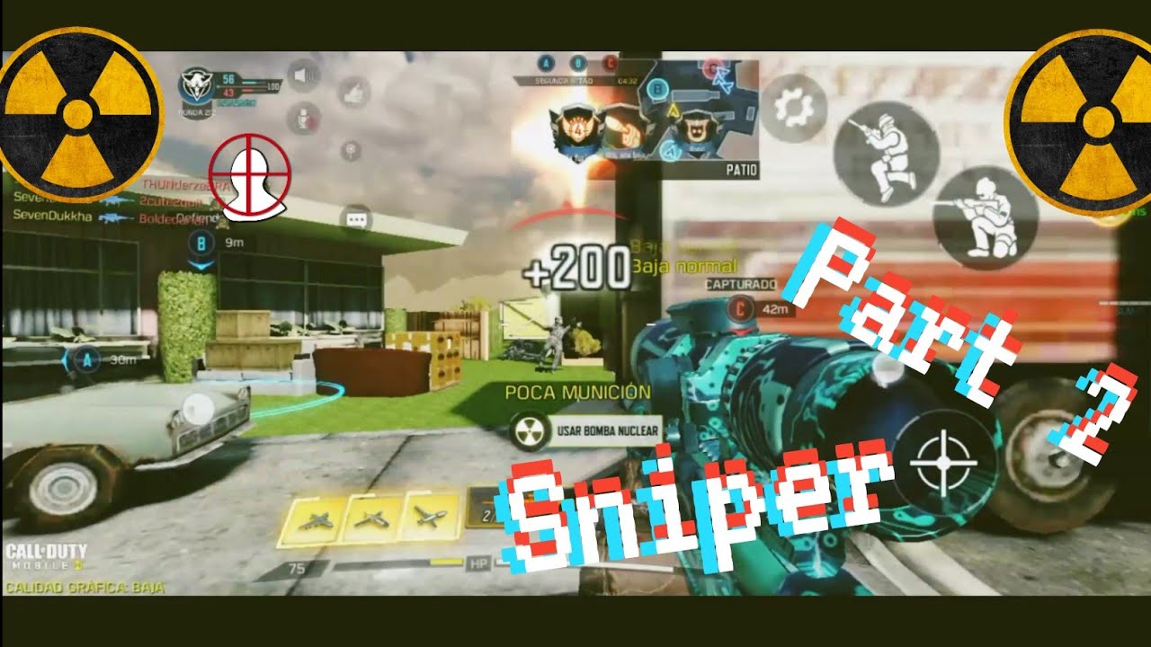 COD MOBILE GUÍA PARÁ SER PRO CON EL SNIPER PART 2 - YouTube
