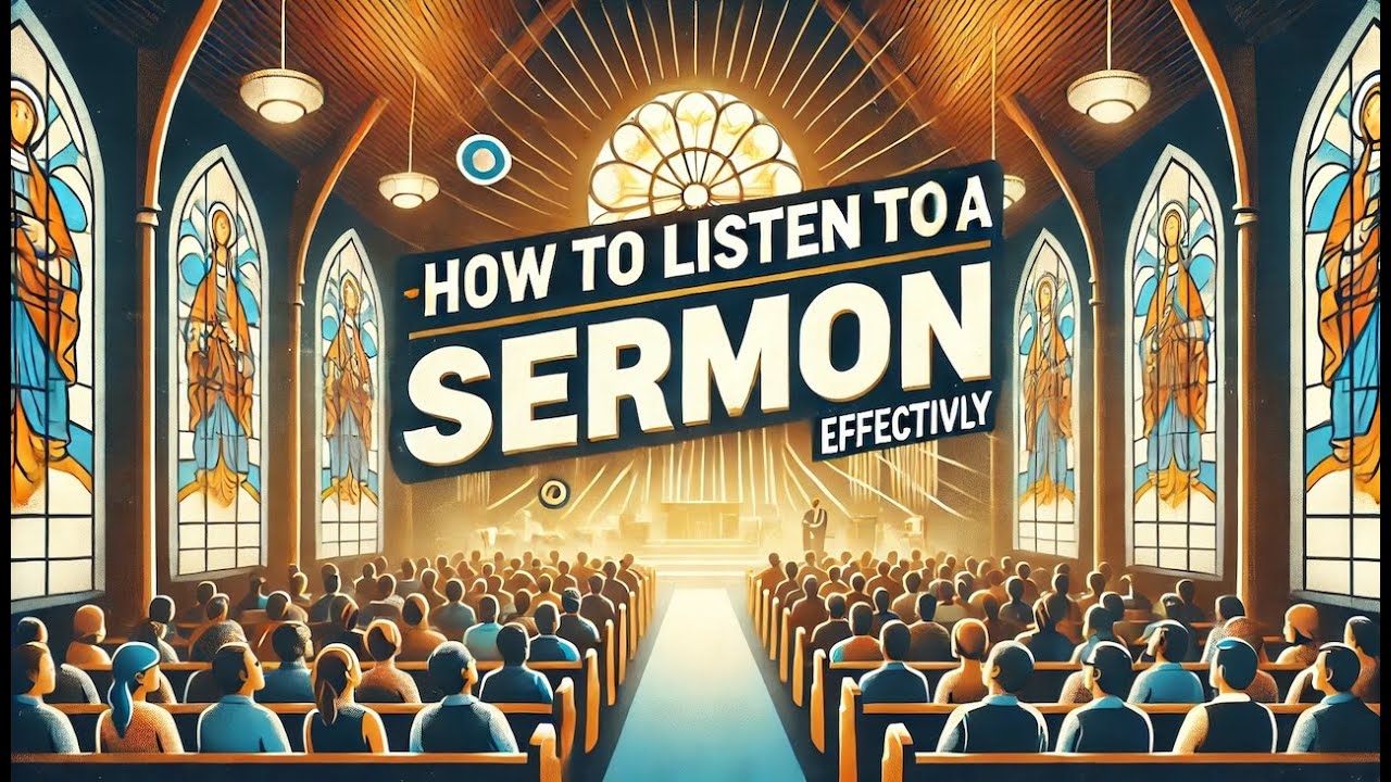 What's the BEST Way to Listen to a Sermon for MAXIMUM Impact? - YouTube