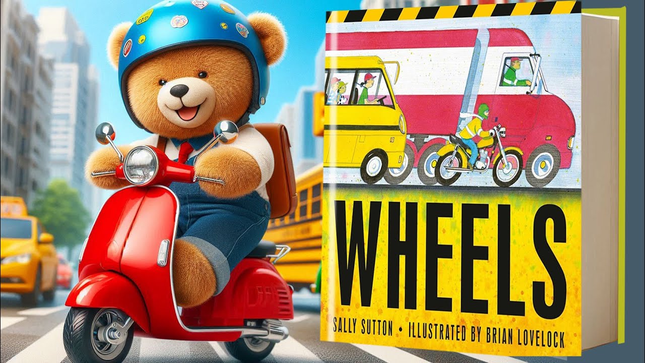 🚕 Wheels | Sally Sutton | Sing along | Read aloud 🎵#song #music #rap # ...