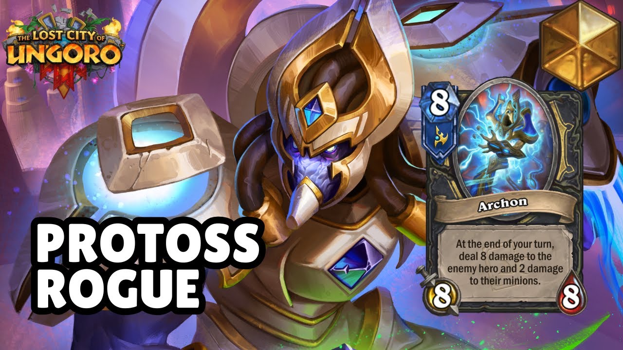 Hearthstone: Protoss Rogue Deck Guide ft. Elise - YouTube