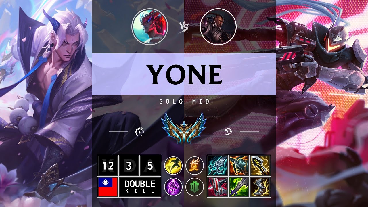 Yone Mid vs Lucian - TW Challenger Patch 14.13 - YouTube