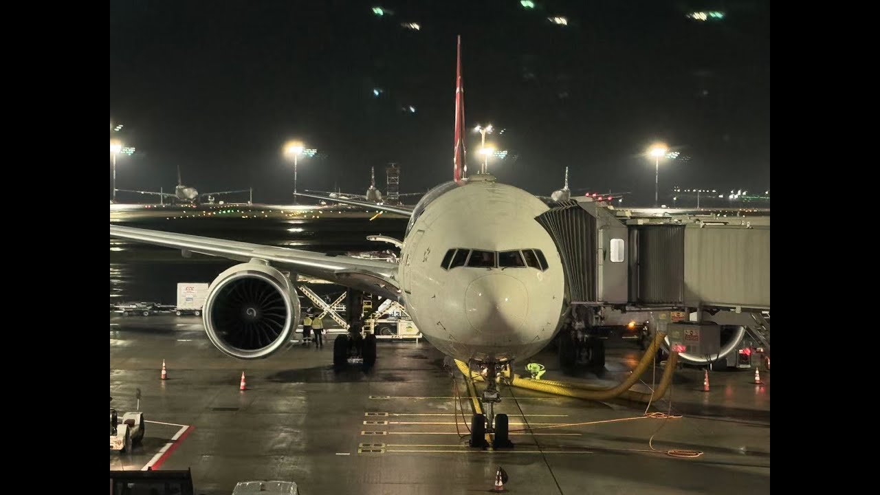 Dec-15-2024 Turkish Airlines TK12 (TC-LJG) B777-300ER Istanbul NEW ...