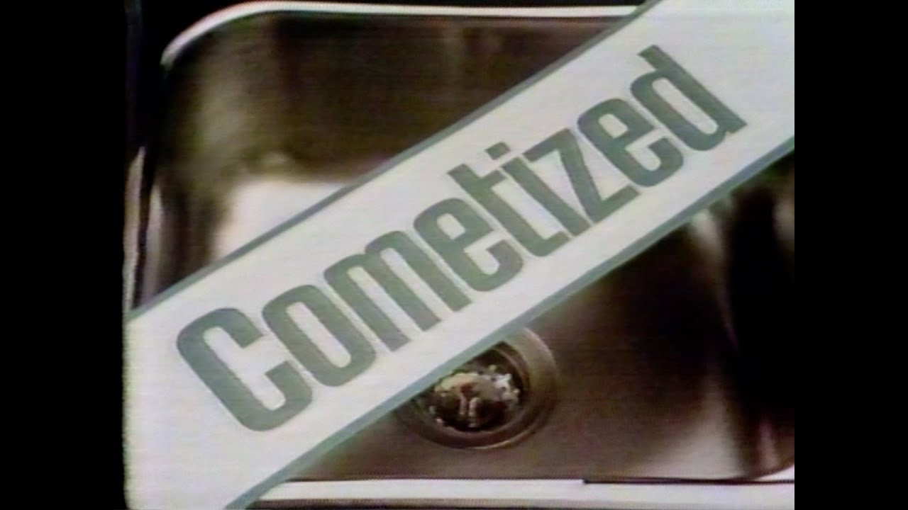 Cometized Comet Cleaner Retro 80s Commercial (1982) - YouTube
