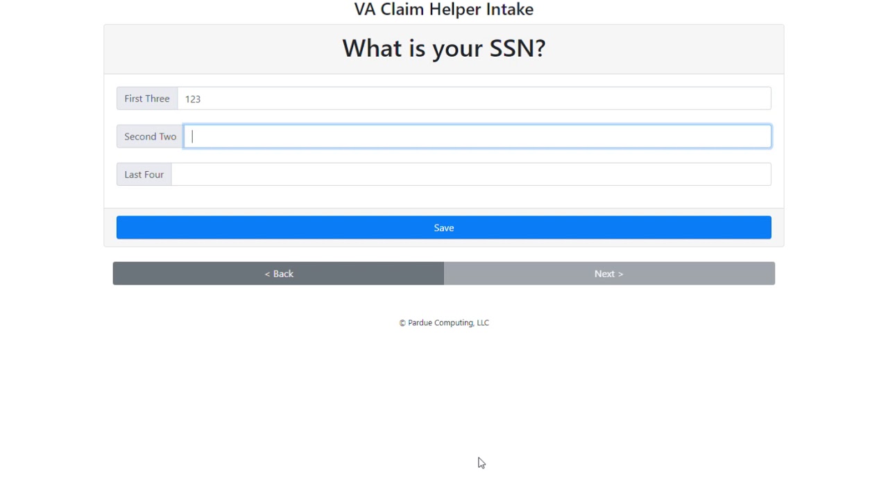VA Claim Helper - Intake Form - YouTube