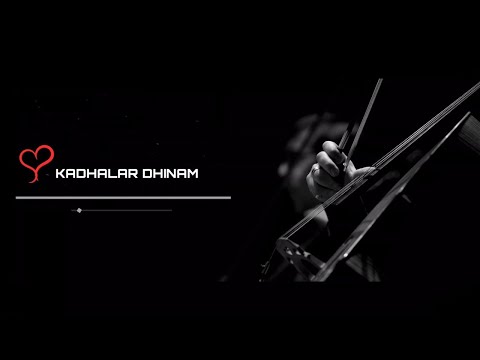 Kadhalar dhinam bgm | kadhal enum thervezhuthi whatsapp status | violin cover manoj kumar