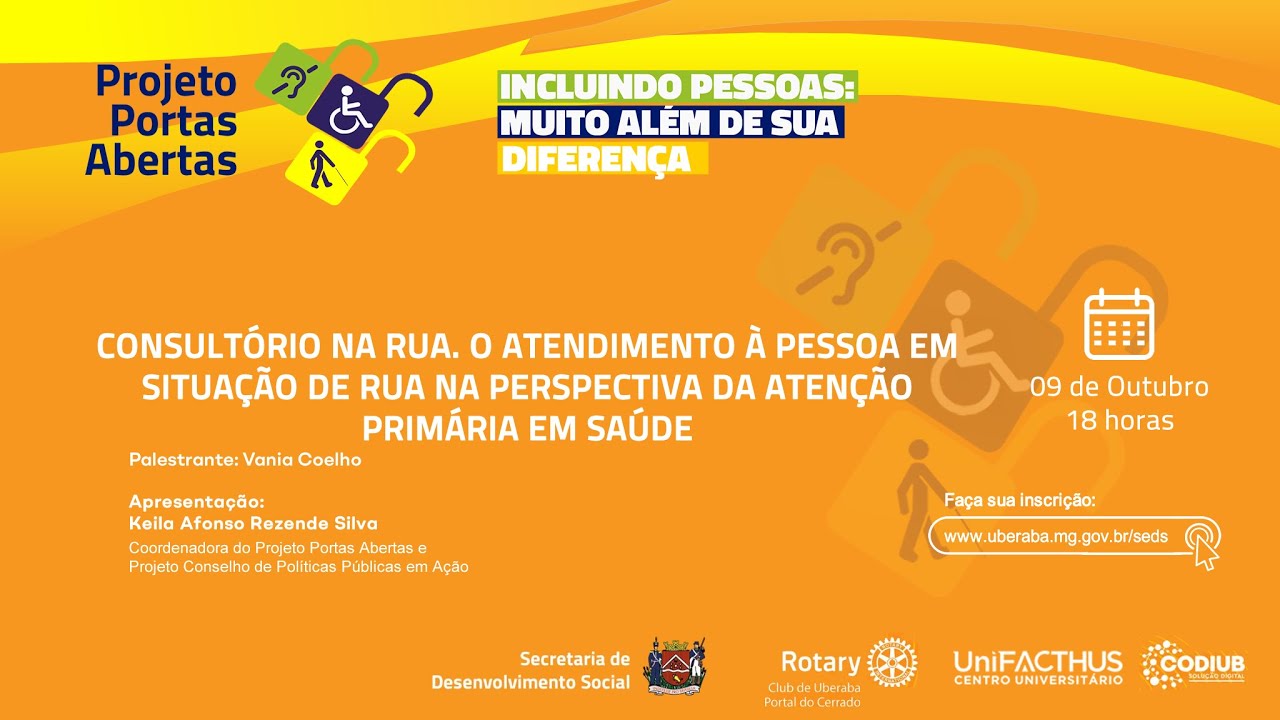 Consultório na Rua. O atendimento à pessoa em situação de rua na ...