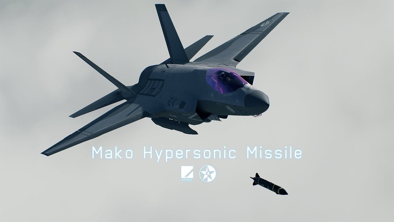 Ace Combat 7: Skies Unknown - Mako Hypersonic Missile Mod Release - YouTube